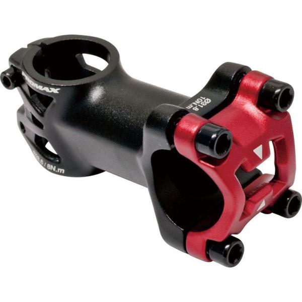 ■商品紹介・軽量なアルミ製ステム。・ハンドルを固定するクランプ部のカラーが各色ラインナップ。愛車に合わせたコーディネイトが可能です。■商品情報・材質：アルミ・突き出し量：75mm取付可能ハンドル径（バークランプ径）：Φ31.8mmポスト径：...