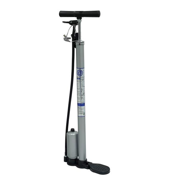 ■商品情報・収納便利な折り畳み式ステップ(タンク付)・対応バルブ：英・米式・SGマーク付・浮き輪やボールに空気を入れられる多目的アダプター3種付・米式の口にクリップを装着する事で英式バルブに対応します※商品画像はイメージです。