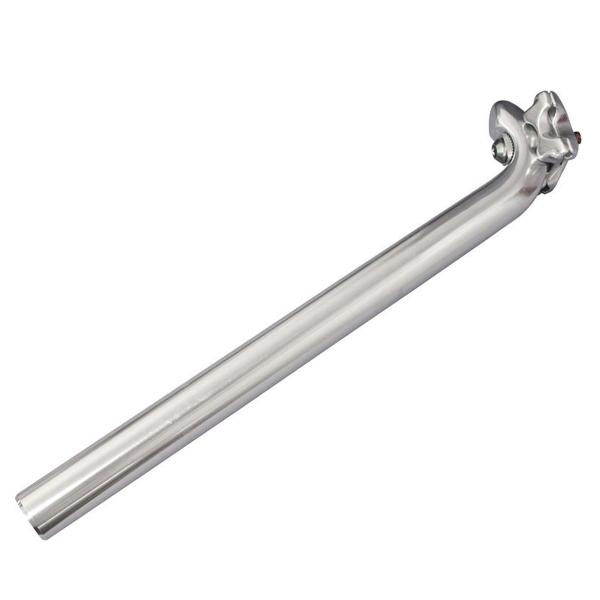 ■商品情報・リーズナブルなシートピラー・素材：アルミ・長さ：350mm・ピラー径：29.8・カラー：シルバー