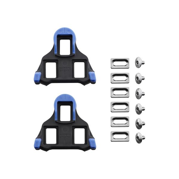 ■商品説明1°フローティングで、従来の赤と黄色のクリートの中間の可動域になります。SPD-SLペダル用クリート 左右セットSM-SH12 フローティングモード(青)適応モデル シマノ SPD-SLタイプペダル重量:200g※商品は２個セット...