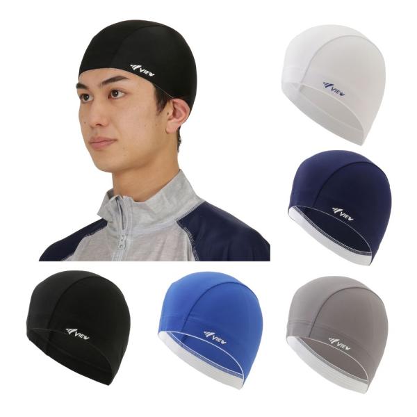 スイミングキャップＶ５２【特　徴】タテとヨコの二方向に伸びて、ソフトな装着感。髪のひきつれを防止。【素　材】ツーウェイトリコット（ポリエステル80%、ポリウレタン20%）【サイズ】：フリー(54-62cm) 【カラー】：BK  (ブラック)...