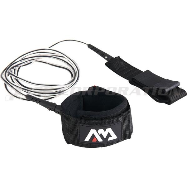 ■長さ：約2.7m●サーフィン用のリーシュコードです。●足首に取り付ける部分は6mm厚のネオプレン素材で肌触りが快適。●コードとバンドの接続部は360度回転するステンレススイブルベースを使用し、コードが絡まりにくい仕様になっています。●取り...