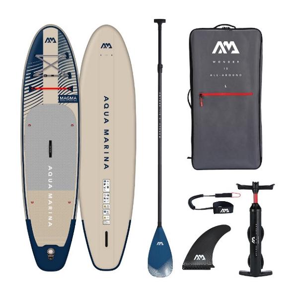 ■長さ：340cm■幅：84cm■厚さ：15cm■容量：340L■本体重量：10.5kg■最大積載量：150kg■最大空気圧：15psi■セット内容：SUP本体、ハンドポンプ、バッグ、パドル、コイルリーシュコード、フィン(スウィフトアタッチ...