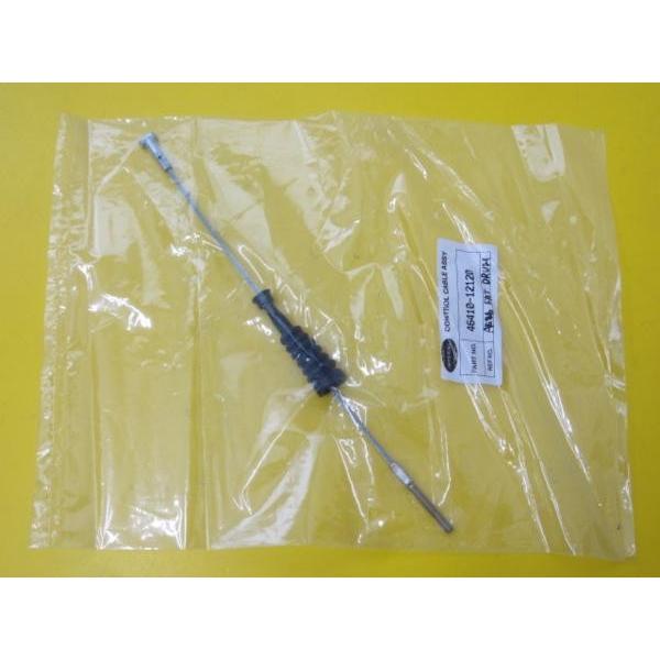 レビン トレノ AE86 用 ハンドブレーキケーブル サイドブレーキケーブルです。　　社外品(新品)です。リアドラムブレーキ車の前側です。適合は以下の部品番号からご判断ください。46410-12120お安いですのでいかがでしょうか。