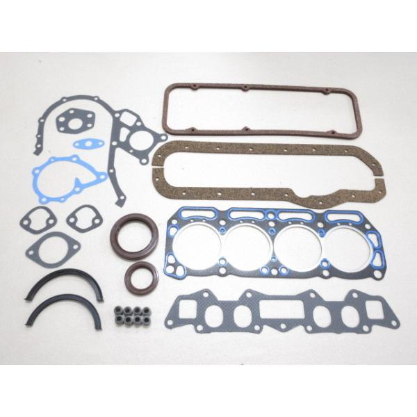 日産 A14 ガスケットキット 日産 A14 ガスケットキットです。A14用です。マニホールドのガスケットは形状から判断ください。エンジンＯＨ時に必要なものは全て入っております。もちろんステムシールやインマニのガスケット等入っております。初...