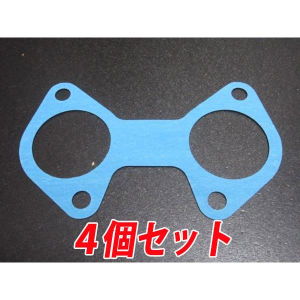 SOLEX ソレックス 4型 3型 44φ 用 インシュレーター　パッキン 4個セットです。44φ用です。4個の価格です。※ミクニの製造ロットによって茶色のパッキンになる場合もございます。※初期不良に限り返品をお受けいたします。