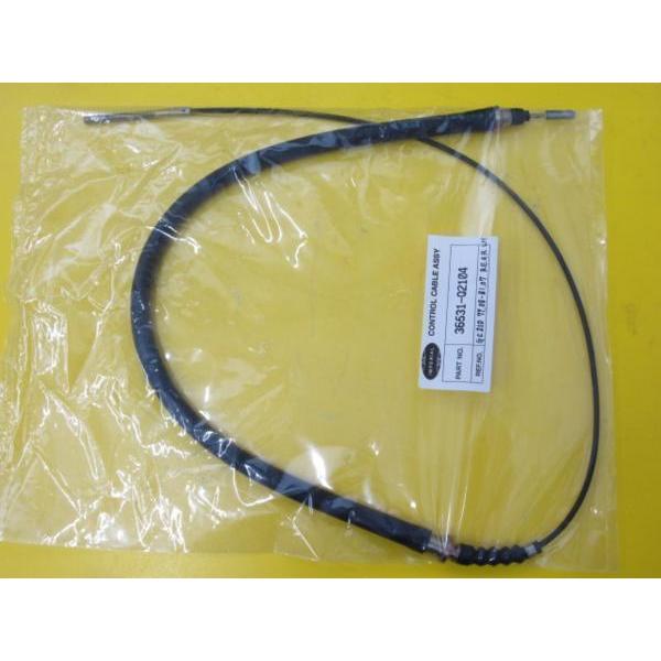 スカイライン C32 R31 用 ハンドブレーキケーブル サイドブレーキケーブルです。　　新品です。リアの右側になります。適合は以下の部品番号からご判断ください。36530-61L00※初期不良に限り返品をお受けいたします。