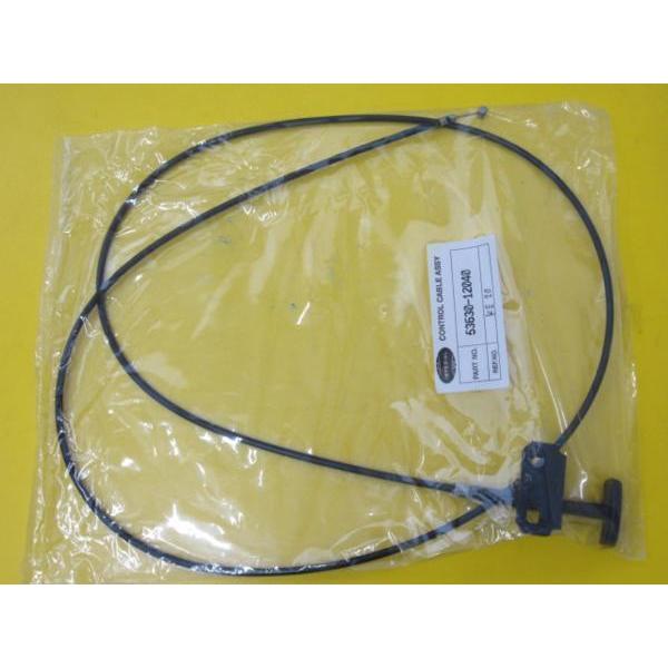 カローラ レビン トレノ TE27 KE20 KE25 用 ボンネットワイヤーです。　　社外品(新品)です。適合は以下の部品番号からご判断ください。53630-12040※初期不良に限り返品をお受けいたします。