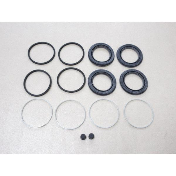 スカイライン GC210 GC211 フロント ブレーキキャリパー シールキットです。日本製です。フロントキャリパー左右分です。新品です。※初期不良に限り返品をお受けいたします。