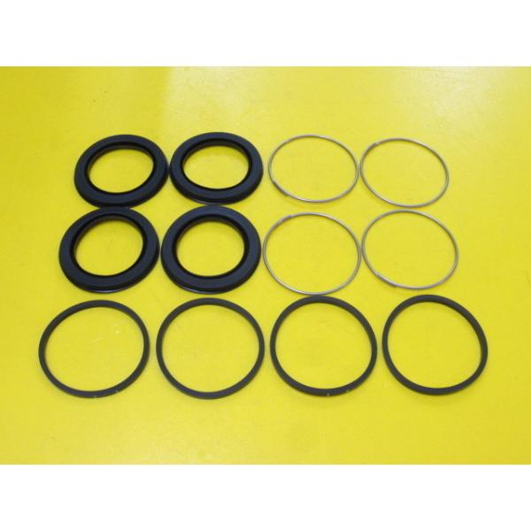 クラウン MS100 RS100 MS101 MS102 MS105 用 フロント キャリパー シールキットです。新品です。シリンダーサイズ2 1/8用になります。適合は以下の部品番号からご判断ください。04479-30021※初期不良に限...