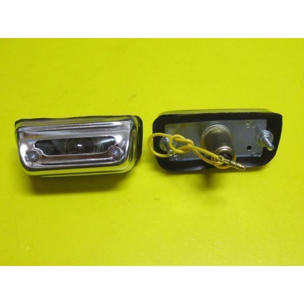 カローラ KE30 用 ライセンスプレートライト です。リプロ品(新品)です。左右セットです。※初期不良に限り返品をお受けいたします。