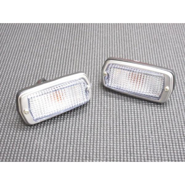 S30Z 510ブル B210用　サイドマーカー(クリア)S30Z 510ブル B210用　サイドマーカー(クリア)です。リプロ品(新品)です。オレンジ色の球付です。     初期不良に限り返品をお受けいたします