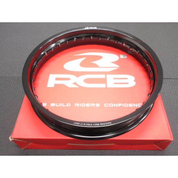 RCB アルミホイールリムです。在庫ありますので即納です。新品です。サイズ　2.50X17 36H　36穴リム形状　WM タイプカラー　ブラック　スポーク穴　約7.0mm新品ですが輸入品ですので、パッケージにキズや凹みがある場合がありますの...