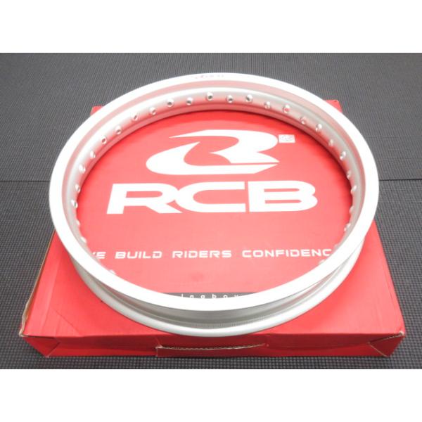 RCB アルミホイールリムです。在庫ありますので即納です。新品です。サイズ　2.15X17 36H　36穴リム形状　WM タイプカラー　シルバー　スポーク穴　約7.0mm新品ですが輸入品ですので、パッケージにキズや凹みがあるものがありますの...