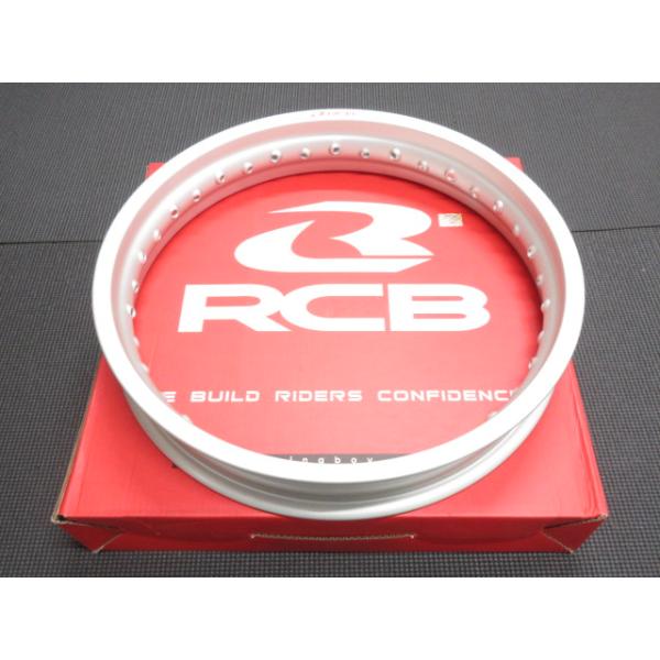 RCB アルミホイールリムです。在庫ありますので即納です。新品です。サイズ　2.50X17 36H　36穴リム形状　WM タイプカラー　シルバー　スポーク穴　約7.0mm新品ですが輸入品ですので、パッケージにキズや凹みがあるものがありますの...