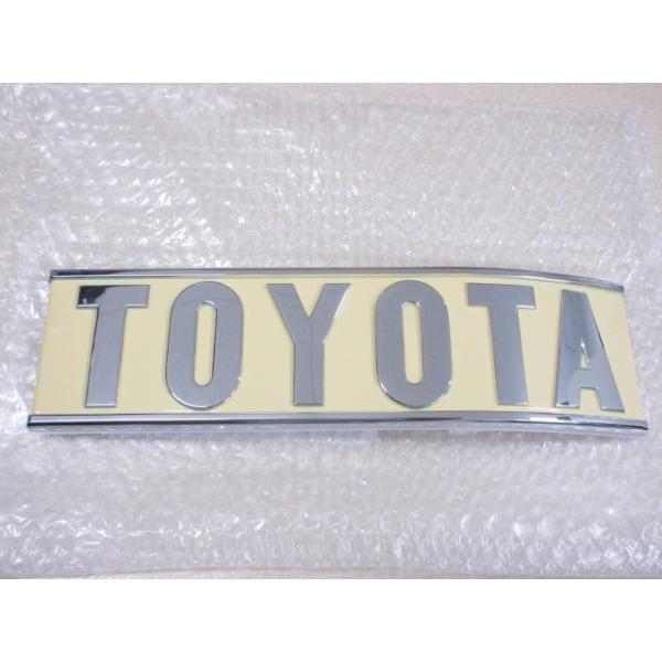純正新品 ランドクルーザー BJ40 FJ40 FJ45 FJ55 HJ47 リア エンブレム　です。純正新品です。※初期不良に限り返品をお受けいたします。