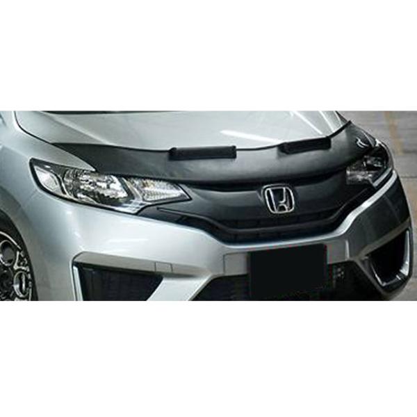 国内出荷 フィット GK3 GK4 GK5 GK6 用 ノーズブラ バグガード国内在庫ですので即納です。職人が丁寧に一つずつ製作しております。低価格ですがシッカリとした品質のものになっております。表面材質：シボ加工ビニールレザー裏面材質：傷...