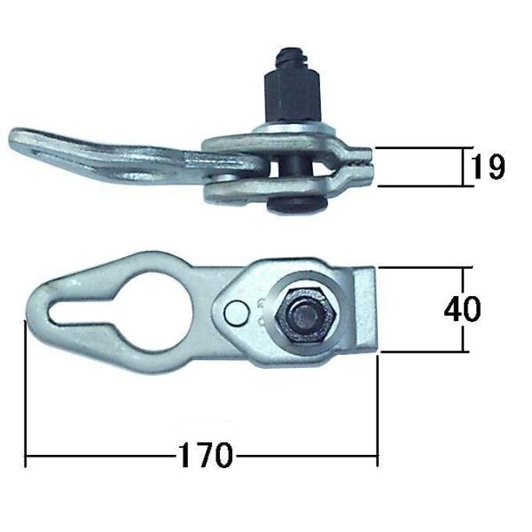 ピラニアクランプ０【商品の特徴】高張力鋼板にしっかり食い込み滑りにくい最強クランプシリーズ●特殊鋼に最適な熱処理を加えた、高張力鋼板対応クランプなので、一般的なものとはクランピング力が全く違います。歯の部分が薄く狭い箇所の引き出しに最適。小...