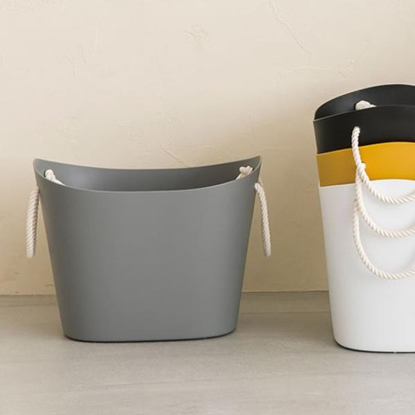 船のようなカーブの形が愛らしいsceltevie　(セルテヴィエ)　バルコロール。キッチンでざっくりと食材のストックを入れたり、洗面所で衣類やタオルを収納、玄関のスリッパを収納など様々な収納ができます。ナチュラルなロープの持ち手も◎SPEC...