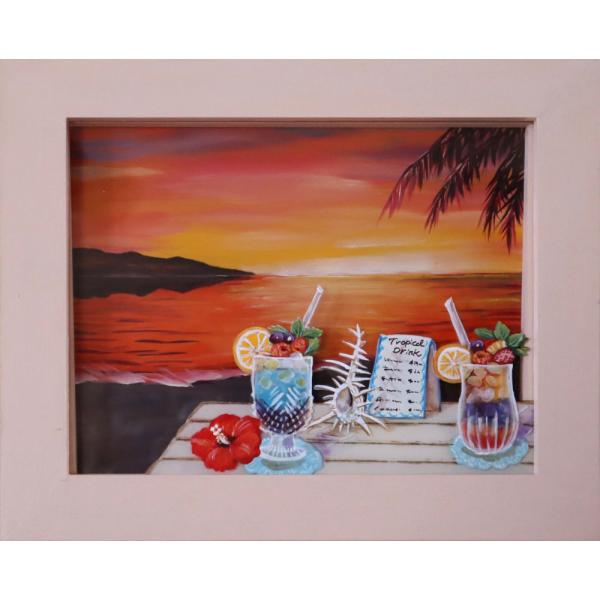 ☆素材内寸サイズ：210mm×160mm☆額縁枠寸法：×幅28mm×厚さ17mm☆セット内容フレーム・アクリル板１枚・シナ合板キャンバス１枚・間のはさむ板４本・立てる丸棒２本・吊り金具・紐・図案・描き方の手順の説明書付き。☆後ろのシナ合板と...