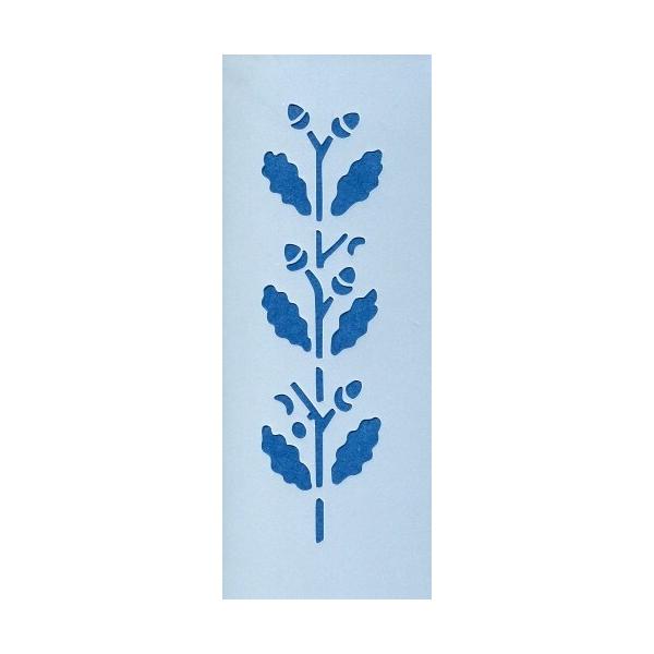 ☆ステンシル部分：横34mm×縦118mm☆0,2mm厚ですので、曲面でも使用できます。☆ペーパーではないので、拭いて何回も使用出来ます。☆使用後はすぐの絵具をふき取ってください。☆半透明ですので合わせやすい。☆お部屋を遊び心あふれる空間に...