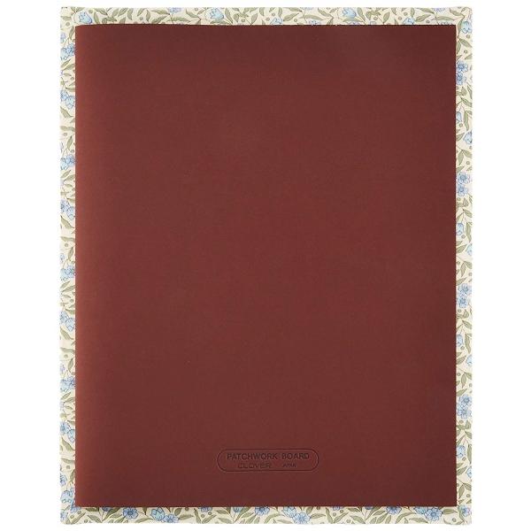 しるし付けとアイロンがけに便利です。　裏面はサンドペーパーで布がすべらない工夫。　