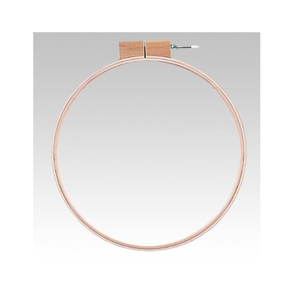 厚いキルト地でも十分な安定感がある幅広(25mm幅)タイプ。ネジは使いやすい蝶ネジになっています。内容物：小（30cm）　【外径約30cm】材質：木枠／天然木、金具／鉄原産国：日本パッケージサイズ：310×340×27mm
