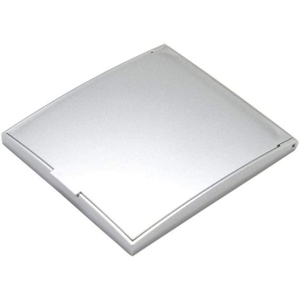 片面拡大鏡付のコンパクトタイプ片面は約5倍の拡大鏡ですはっきり見えてメイクもばっちり形状 正方形ブランド メリー材質 ガラス商品の寸法 9.5L x 9.5W cm