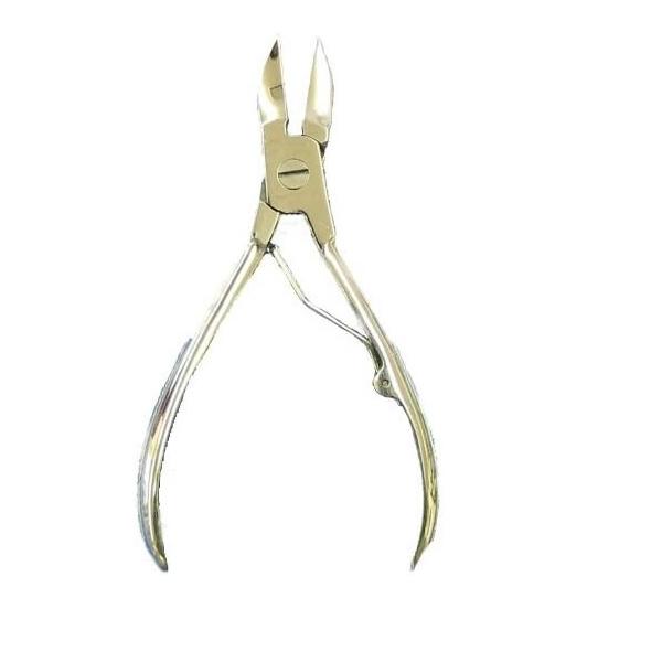 硬い爪も切りやすいステンレスニッパー足の爪や硬い爪、巻き爪、変形爪などのお手入れに適しています。刃がカーブしているので爪に当たりやすくきれいに切れます。ハンドル部分にスプリング(バネ)がついているのでラクに切れます。一つ一つ手作業で丁寧に作...