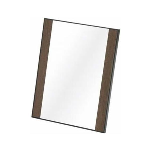 フレーム部分がナチュラル感の木目調の卓上ミラーです。和風の雰囲気として和みます。サイズは中型で、机の上でメイクなどにちょうどいい大きさ。