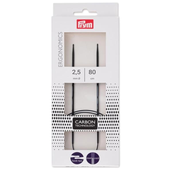 Prym社オリジナルのエルゴノミックシリーズは、人間工学に基いて作られた、今までとは全く違う編み針のシリーズです。軽く柔軟性のある編み針です。針先は糸をすくいやすく編み目が落ちにくいしずく型。コードはしなやかでもつれにくいソフトワイヤー製で...