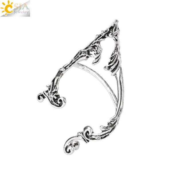 本商品は海外からの発送となり到着までに2週間程度を頂戴します。予めご了承くださいませ。商品名ゴシック エルフ 耳 イヤー カフス ピアス 妖精 クリップ  フェイク レディース イヤーカフ パーティ 2022 ペンダント Gスペック性別:レ...