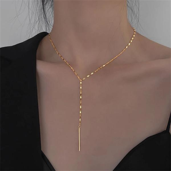 海外からの発送となりお届けに2週間程度頂きます。予めご了承くださいませ。商品名贅沢 ペンダント チョーカー ネックレス レディース ステンレス スチール クラシック ミニマリスト ファッション 竹 バンブー 植物 プラント チェーン チャー...