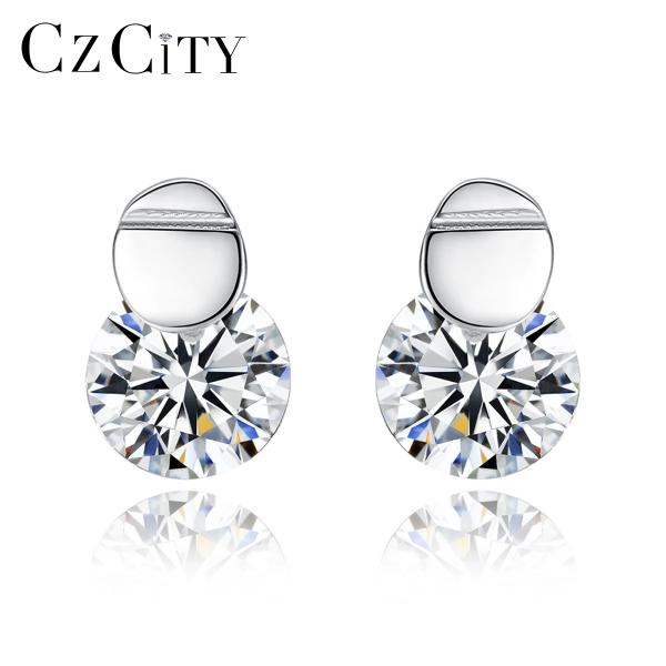 海外からの発送となりお届けに2週間程度頂きます。予めご了承くださいませ。商品名トレンド ピアス レディース 925 スターリング シルバー ファイン オリジナル キュービック ジルコン ジルコニア スタッド 結婚式 ウェディング ブライダル...