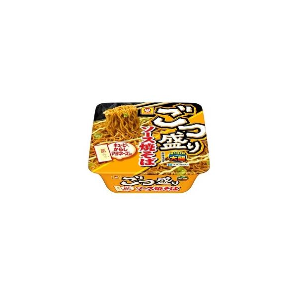 麺130g、旨みとコクのあるブレンドソースに「キユーピーからしマヨネーズ」が付いた大盛ソース焼そば。