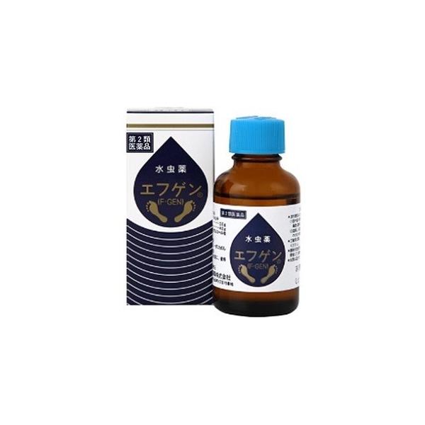 水虫薬エフゲンは白癬菌に対して抗菌作用のあるウンデシレン酸と角質層を軟化させ浸透性を高めるサリチル酸を配合した画期的な水虫たむし治療薬です。水虫に効く！塗り始めて、足の角質がぼろぼろになります。効き目の現れ初めなので、(効果がではじめ)安心...