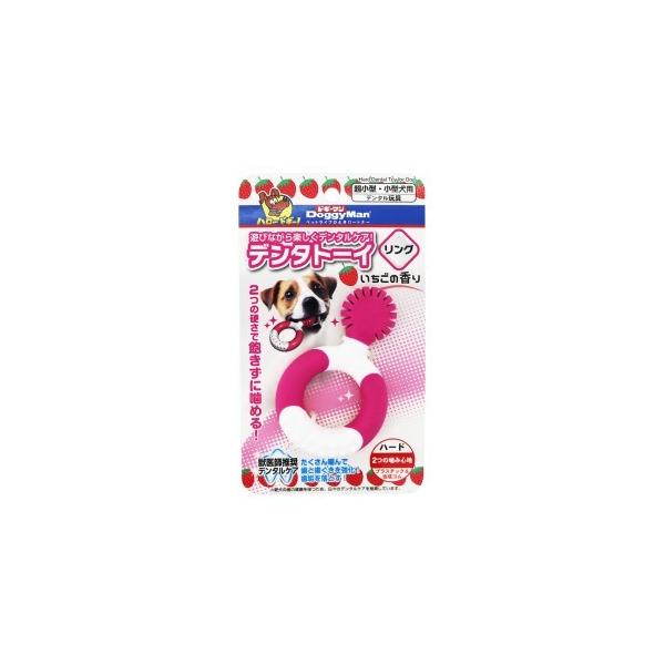 ナイロンとＴＰＲの２種類の素材で構成された犬用デンタル玩具