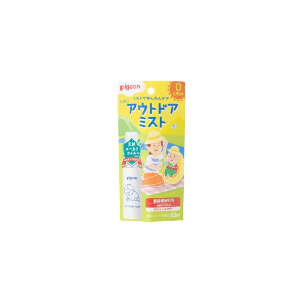 ・食品に使われる成分を95％使用。新生児から大人までお使いいただけるアウトドアミストです。・レモンユーカリに含まれるメンタンジオールと５つの天然由来ハーブ（保湿成分）が夏の外敵＊をガード！＊お出かけ時の乾燥・吸い込みが心配なママのためのほん...