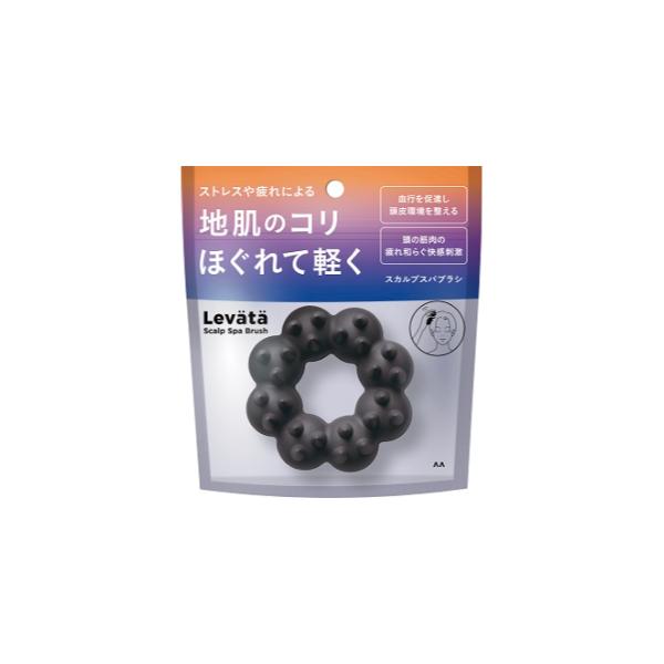 地肌のコリを隅々までほぐせるスカルプブラシ