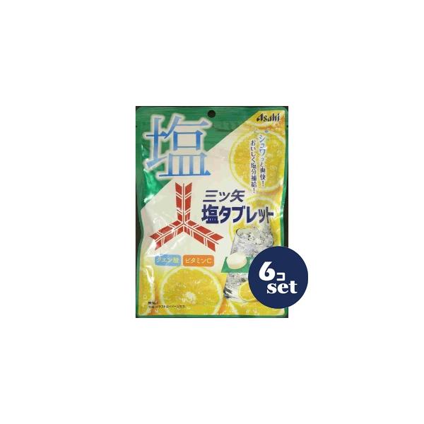・三ツ矢サイダー×塩×グレープフルーツの組み合わせの重曹入りタブレット。・ 熱中症対策に必要とされる「塩分補給」をしながら、「クエン酸・ビタミンC」が摂取できる。