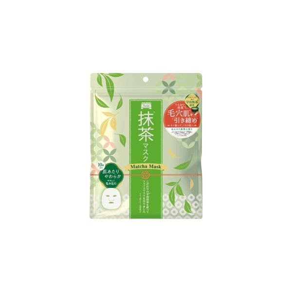 うるおい浸透※1し、毛穴肌※2を引き締め※3　キメ整って、つるり肌へ　宇治抹茶※4マスク　※1角層まで　※2乾燥によって毛穴の目立つ肌　※3アーチチョーク葉エキス（ひきしめ成分）配合　※4チャ葉エキス（保湿成分）