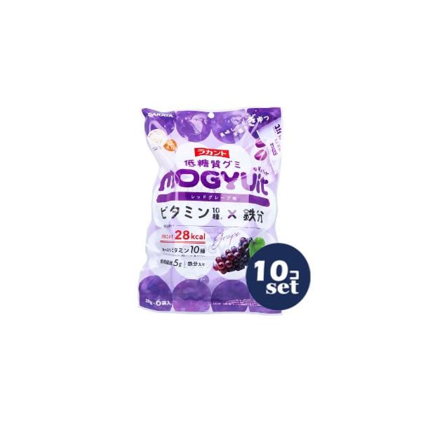 ●10種のビタミン※2、食物繊維、鉄分をバランスよく配合し、美味しさも栄養もぎゅっと詰め込んだ低糖質グミ。●ラカントの甘味成分を使用し、低糖質でおいしく、日々のおやつに栄養をプラス。●噛みごたえしっかりの“もぎゅっと”食感にもこだわり、満足...