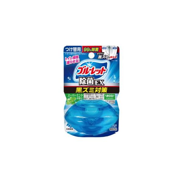 トイレ掃除減らせる！ 水ぎわの黒ズミを抑える!※ ※使用期間中全く黒ズミが発生しない訳ではない。 環境・汚れの程度で、効果が異なることがある。 ９９％除菌* *全ての菌を除菌する訳ではない。 eco エコをカタチに つけ替で廃棄重量を約５６...