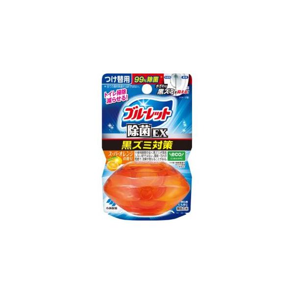 トイレ掃除減らせる！ 水ぎわの黒ズミを抑える!※ ※使用期間中全く黒ズミが発生しない訳ではない。 環境・汚れの程度で、効果が異なることがある。 ９９％除菌* *全ての菌を除菌する訳ではない。 eco エコをカタチに つけ替で廃棄重量を約５６...