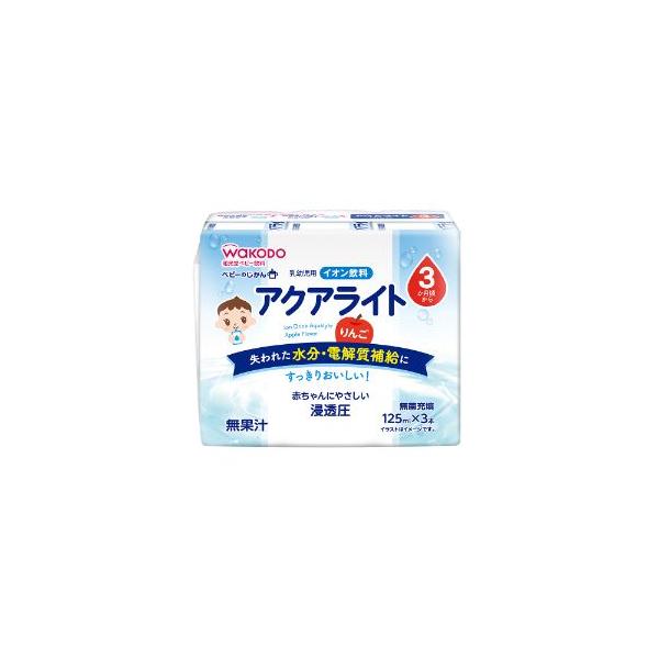 赤ちゃんのための品質とおいしさを大切にした飲みもの。水分・電解質補給にぴったりな乳幼児用イオン飲料。