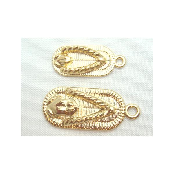 首輪の飾りパーツやキーホルダーのアクセサリーに使えば、世界に１つ。オリジナルのお守りの完成です！！ 小サイズ：　全長23mm x 10mm(幅) 19mm(取り付け部を除く本体長)   取り付け穴内径1.6mm 線径1mm大サイズ：　全長3...