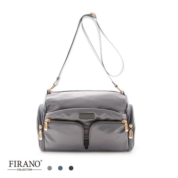 はっ水加工が施されたナイロン生地の収納力抜群なショルダーバッグ。気軽に持ち歩きやすい軽量感＆ミディアムサイズが魅力。全部で9つの9ポケットが付いているので、細かい荷物も整理整頓ができます。はっ水加工が施されているので、雨の日やアウトドアなお...