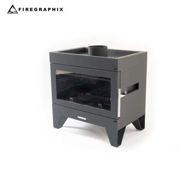 【発売日：2023年06月20日】ただいまキャリーバッグプレゼント中！！STOKE(サウナストーブ）本体のみの販売ページです。適合煙突：<FG004>オーバーレイチムニー＋<FG009>延長煙突ストレート2本を別途お...