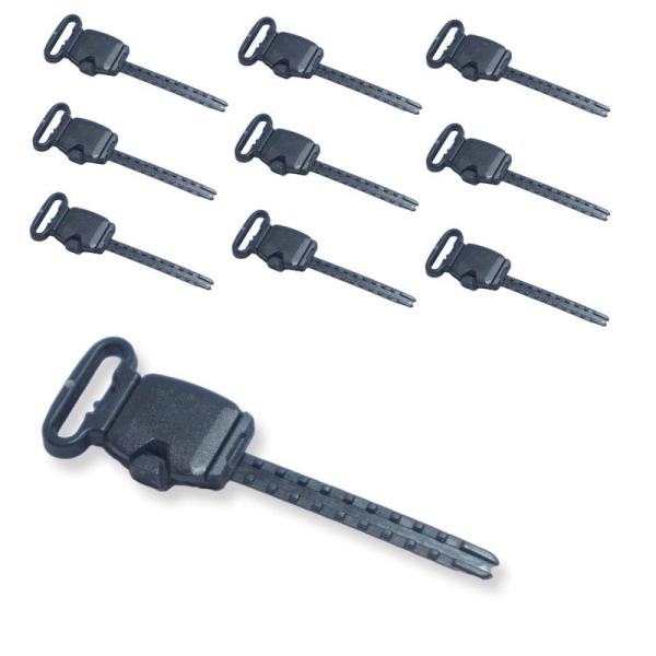 【商品名】　日本製 帽子 アジャスター スライド レール 式 カラー Nアジャスター 国産 スナップバック 留め具 交換 修理 DIY (ブラック10個★★ラッピングについて★★当店ではラッピングは承っておりません。ご了承くださいませ。★★...