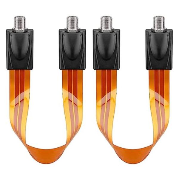 【商品名】　YFFSFDC フラット アンテナ ケーブル アンテナケーブル テレビ用ケーブル 同軸フラットケーブル すき間ケーブル 隙間ケーブル 同軸ケ★★ラッピングについて★★当店ではラッピングは承っておりません。ご了承くださいませ。★★...